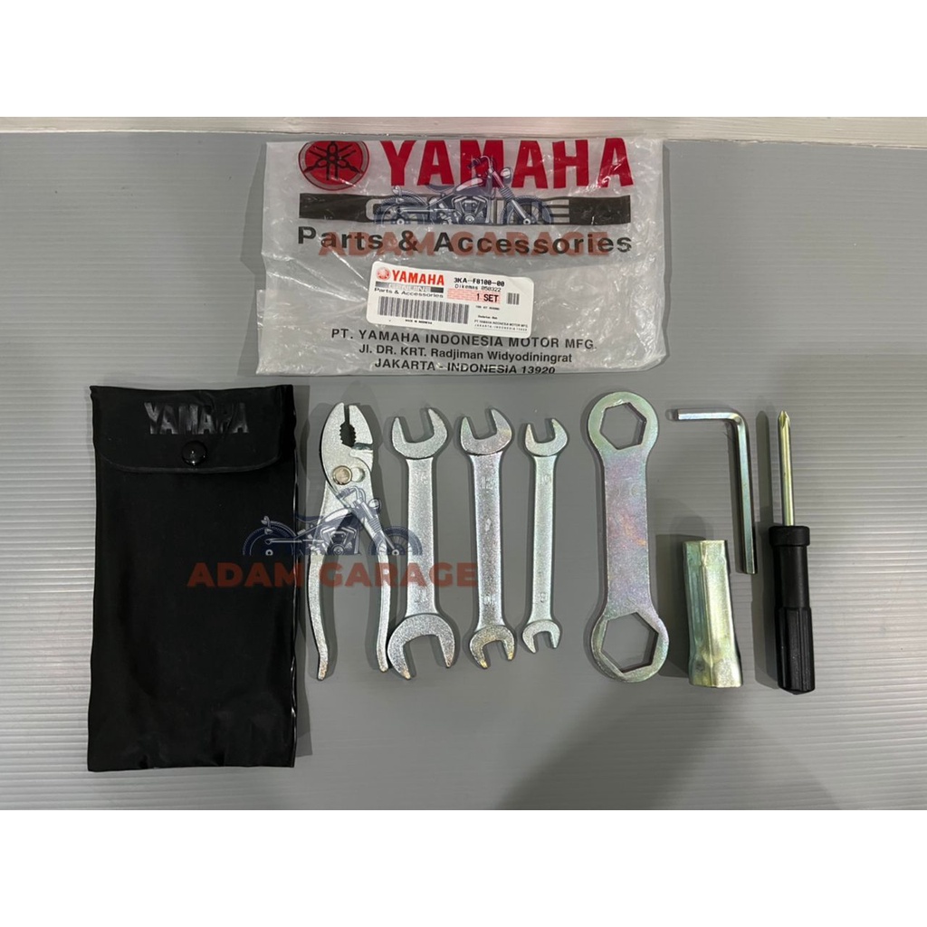 TOOL KIT/SPANA SET YAMAHA RXZ/125zr ORIGINAL HONG LEONG YAMAHA 100% RXZ ...