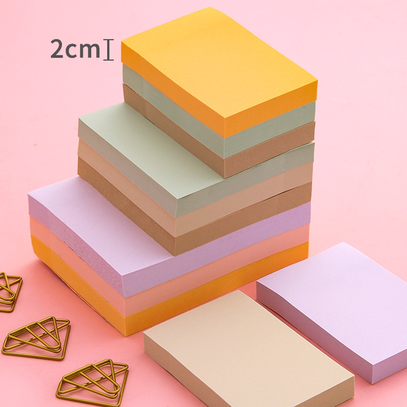 M&G 100 Sheets Sticky Note Pad Korean Notepad Sticky Notes Tearable ...