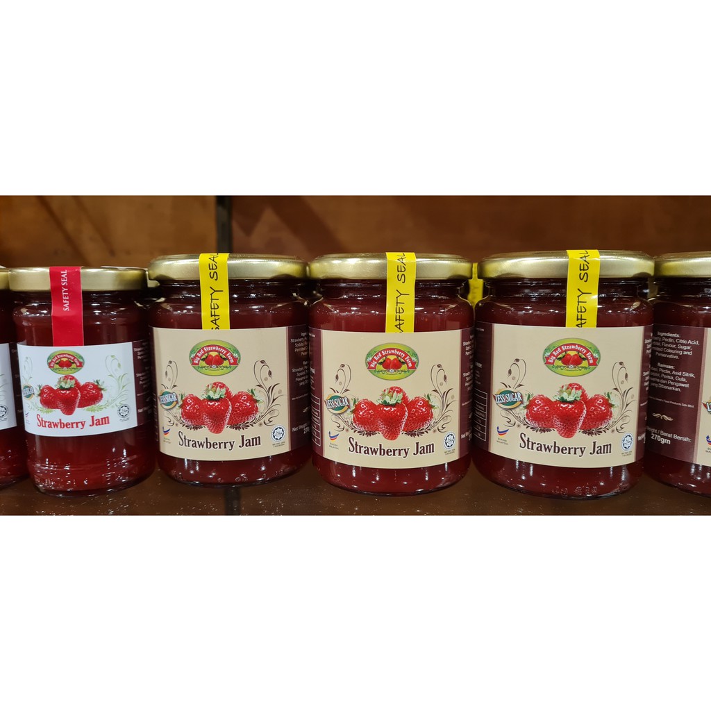 STRAWBERRY JAM LESS SUGAR (270g) | Shopee Malaysia