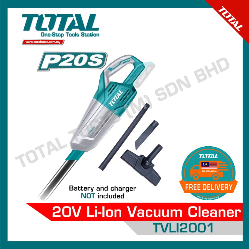 Total 20v lithium-ion vacuum cleaner - tvli2001 | BeeCost