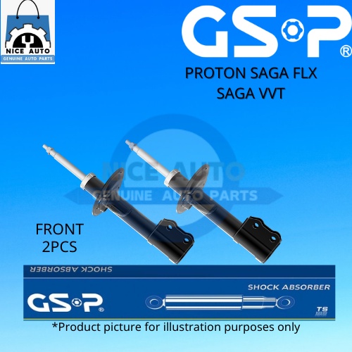PROTON SAGA (FXL) / SAGA (VVT) (FRONT & REAR)ABSORBER - BRAND GSP (GAS ...