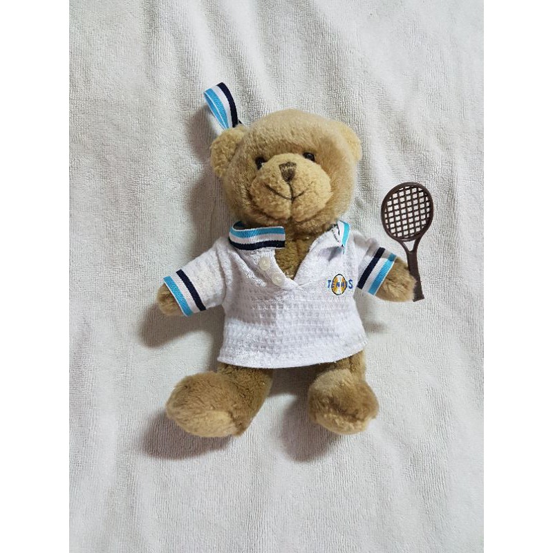 Authentic The Teddy Bear Collection Tennis Teddy Bear Plush Soft Toy ...