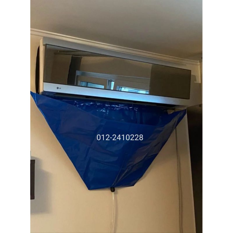 canvas AirCond Air Conditioner Cleaning Cover (ready stock) | Shopee ...