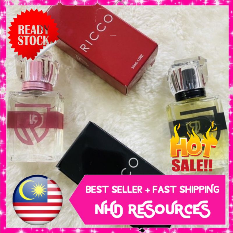ORIGINAL 100% RICCO PERFUME EDP 35 ml | High Quality | Minyak Wangi ...