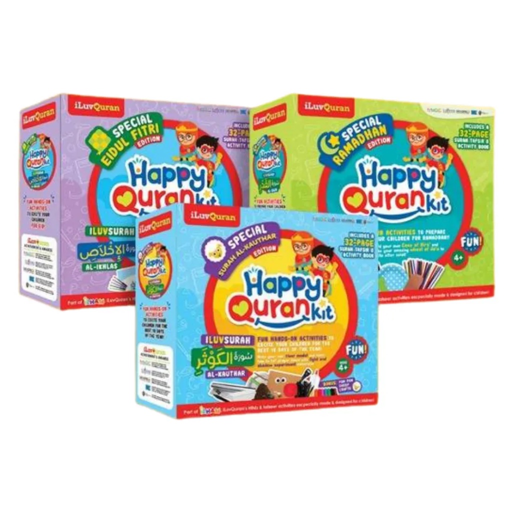 Combo Happy Quran Kits by ILuvQuran | Shopee Malaysia
