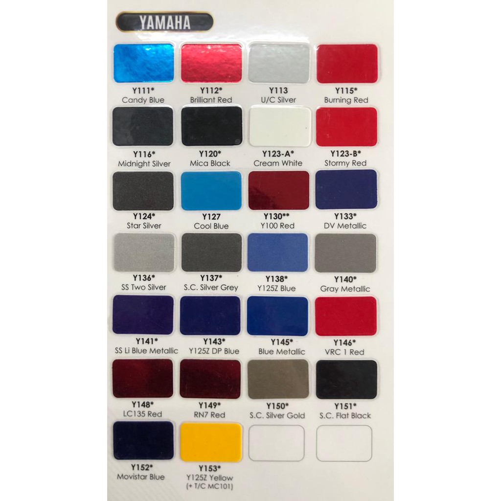 PAGE 2 ANCHOR SPRAY YAMAHA COLOURS (LOWEST PRICE) (READY STOCK ...