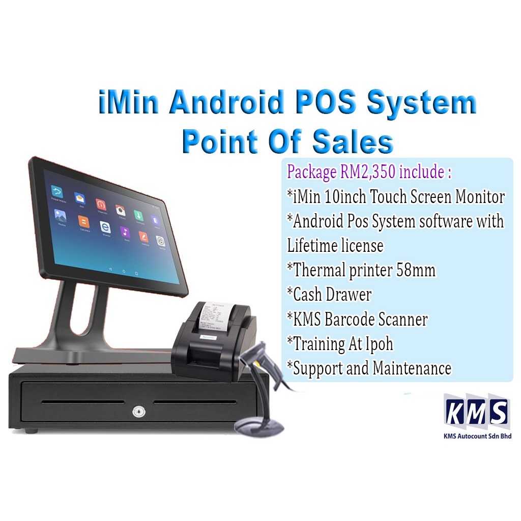 Android POS System Point Of Sales Package 2 (KMS) | Shopee Malaysia