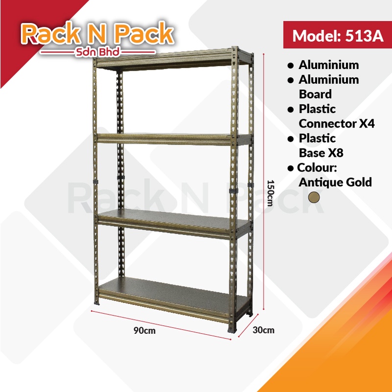 RNP Rak Besi / Rak Aluminium / Storage Rack / Boltless Rack / Metal ...