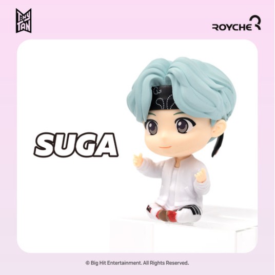 BTS OFFICIAL TinyTAN Monitor Figure SUGA TinyTAN PC Accessories Original | Shopee Malaysia