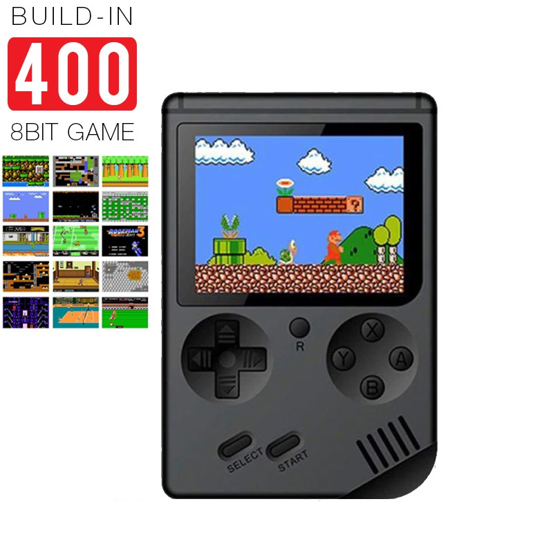 400 Games Mini Retro Classic Handheld 8 Bit Gameboy Game Console 3.0 inch Screen | Shopee Malaysia