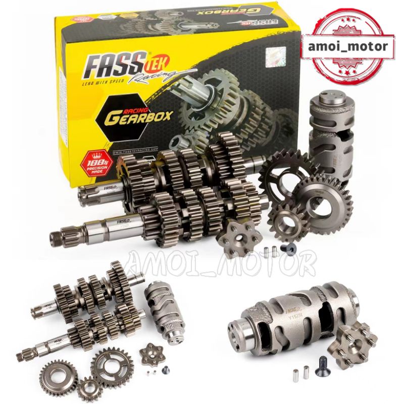 Y15ZR LC135-5S FASSTEK 6 SPEED RACING GEAR BOX SET YAMAHA FZ Y15 LC-135 ENGINE ENJIN GEARBOX ...