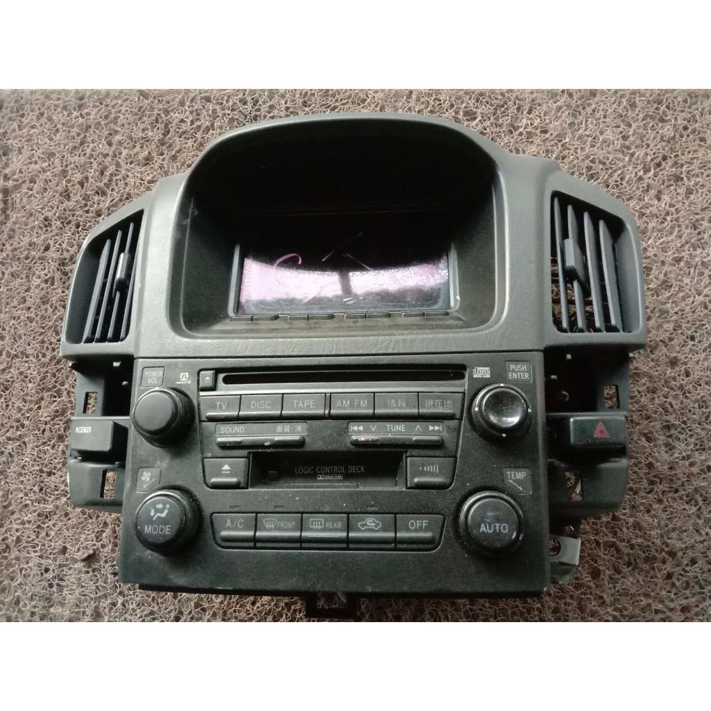 ORIGINAL TOYOTA HARRIER RADIO WITH LCD MONITOR (86110-48050) | Shopee ...