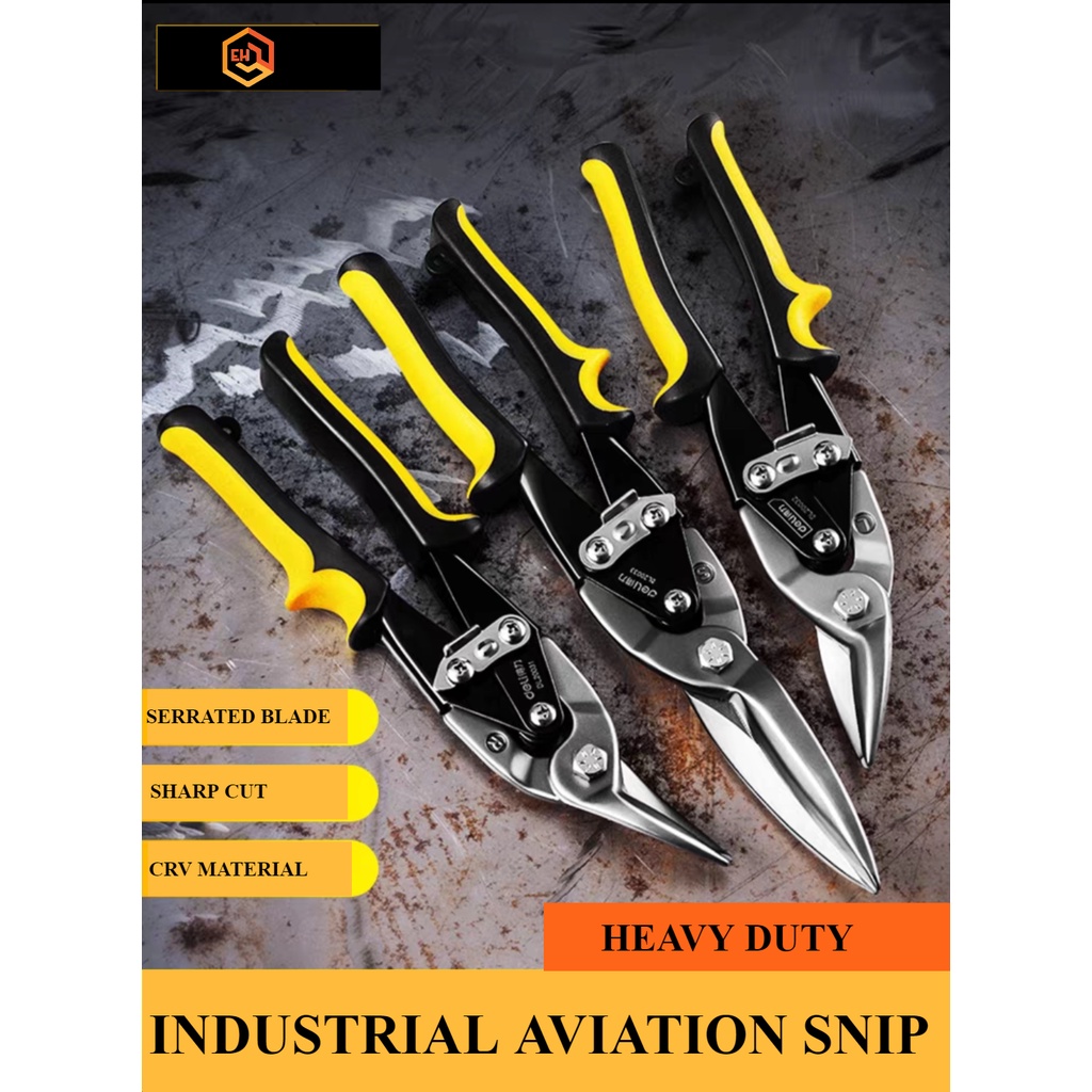 Heavy Duty Industrial Aviation Snip Straight Left Right Extra Long ...
