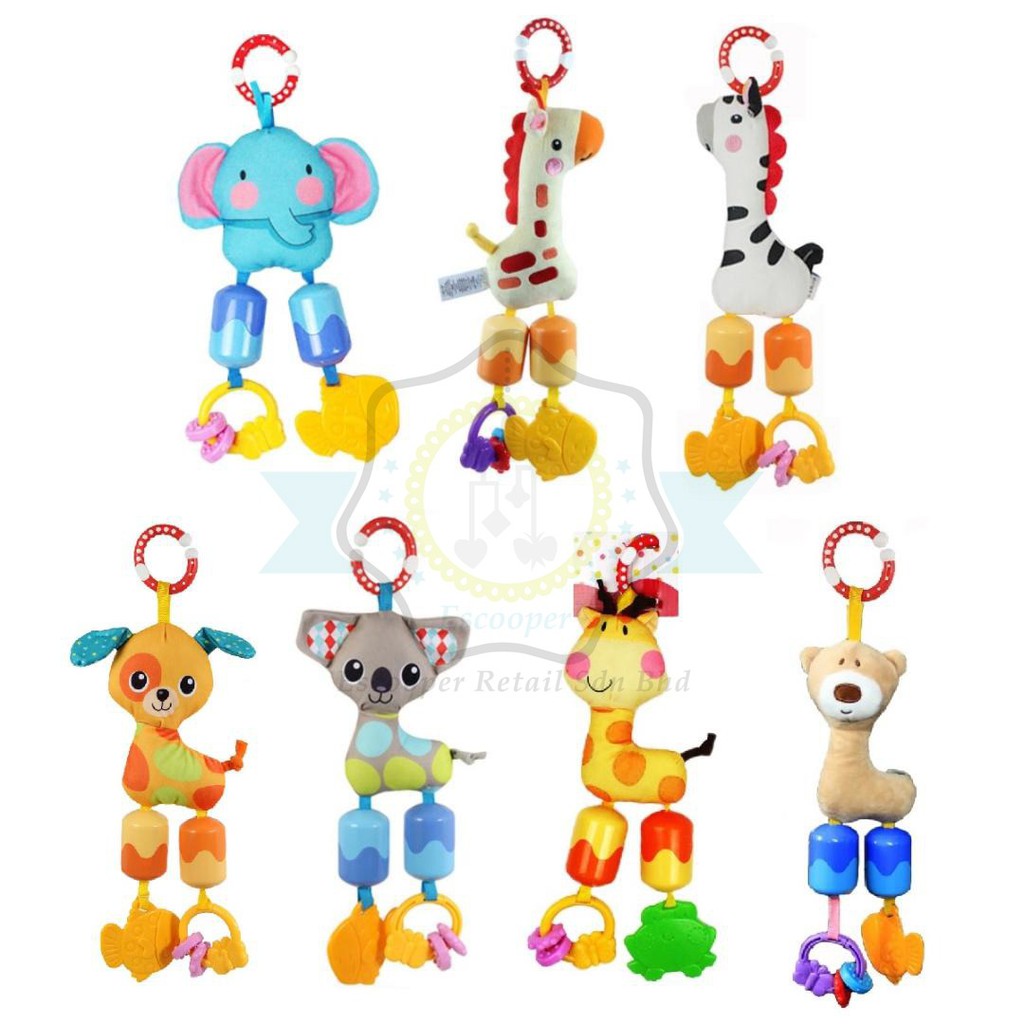 Baby Stroller Hanging Toy & Wind Bell Rattle Toy (BB17~23) | Shopee ...