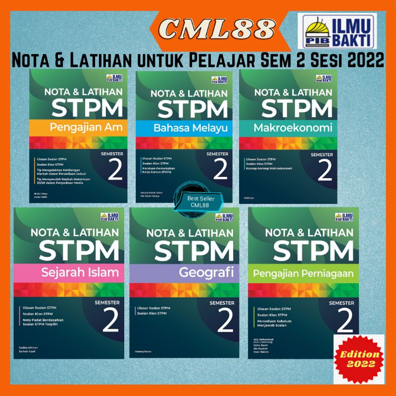 [CML88] Nota & Latihan STPM Sem 2 Makroekonomi, Sejarah Islam, Pengajian Am, Geografi,P ...