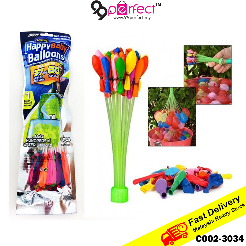 37Pcs/set Funny Colorful Mini Balloon Water Balloons For Children Beach ...