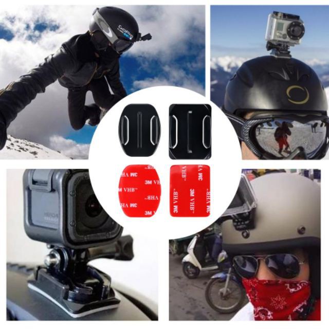 [BudgetStore] ReadyStock *Curved Adhesive mounts With 3M Adhesive Pads ...