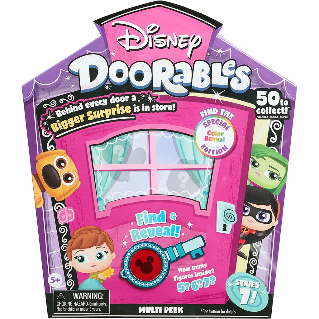 DISNEY DOORABLES MULTI PEEK SERIES 7 & DOORABLES STITCH (44519/44702 ...