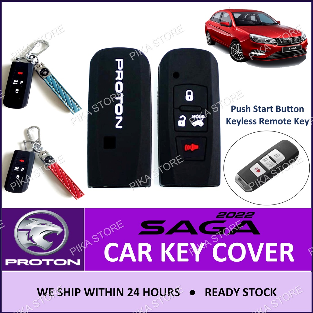 [NEW] Proton SAGA MC2 2022 Keyless Remote Car Key Cover Saga 2022 Key ...
