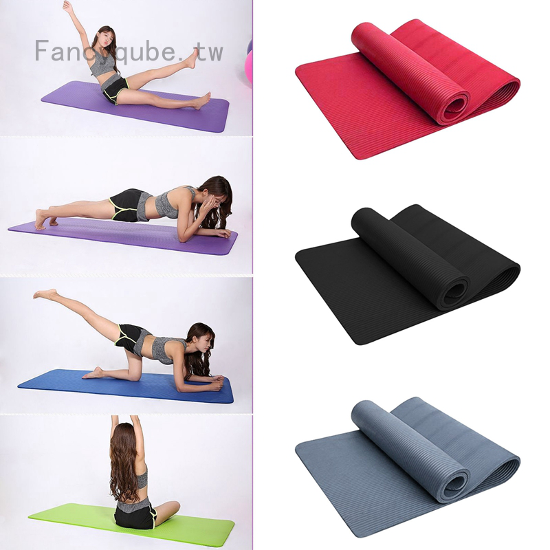 Thick Nbr Yoga Mat Widened Dance Mat Multifunctional Sports Fitness ...