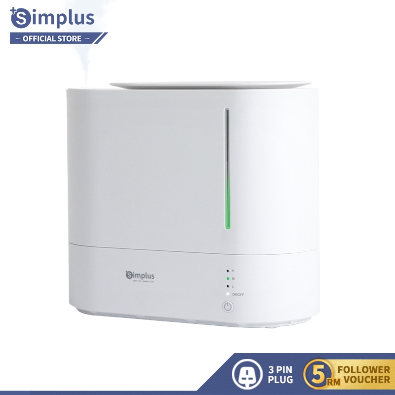 Simplus Humidifier Capacity Nano Moisturizing 3 Power Level (2.2L) | Shopee Malaysia