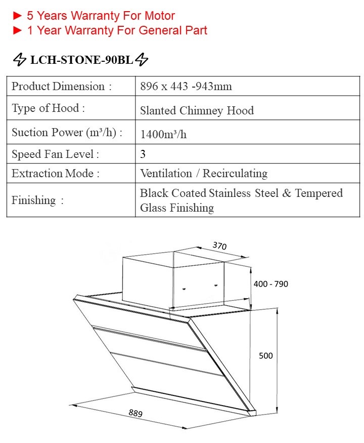 LIVINOX LCH-STONE-90BL LCH-NITE-90BL TOUCHLESS SMART / NEW AUTO CLEAN ...