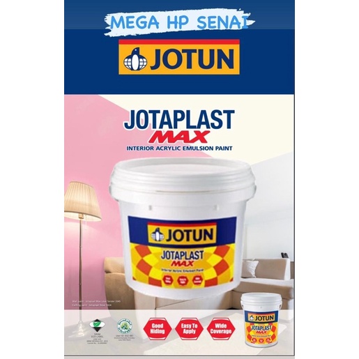 7L Jotun jotaplast Max Paint Interior Acrylic EmulsionPaint / Cat ...