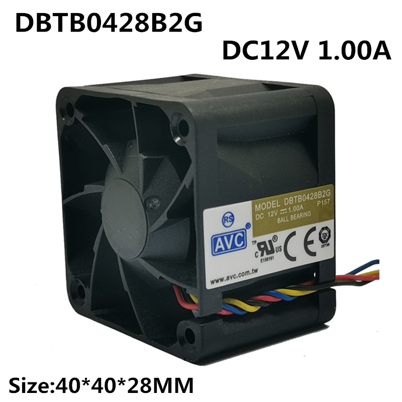 New original for AVC 4cm super large air volume cooling fan 12V 1.00A ...