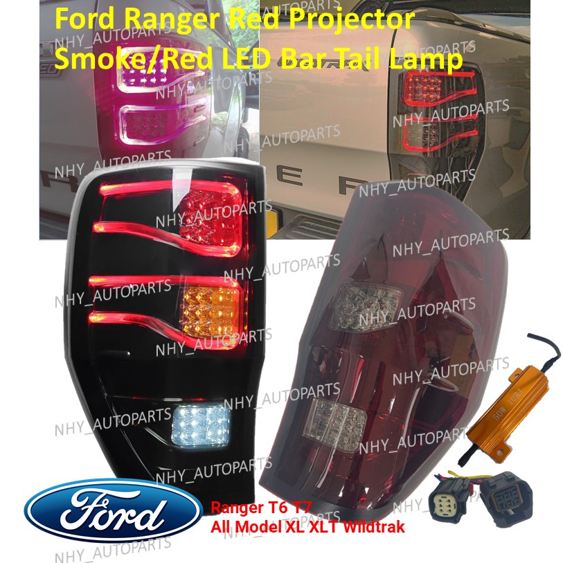 FORD Ranger T6 T7 All Model XL XLT Wildtrak MK1 MK2 2011 2019 LED Light ...