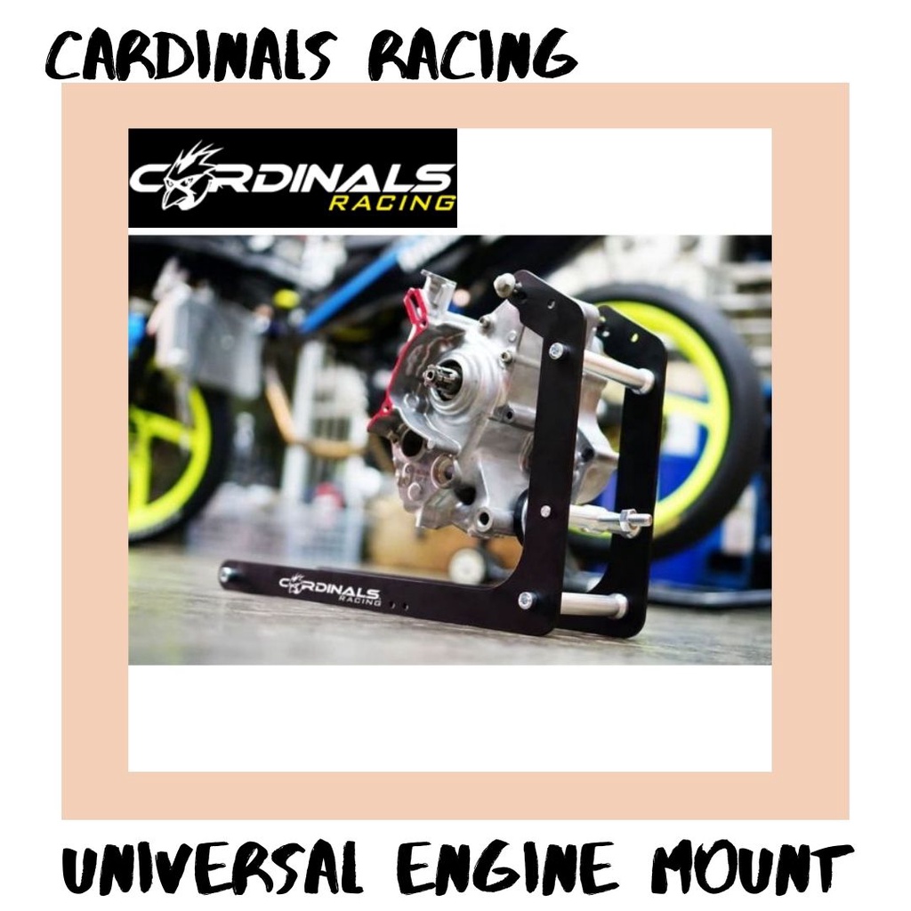 CARDINALS RACING UNIVERSAL ENGINE MOUNTING RACK V2 | Shopee Malaysia