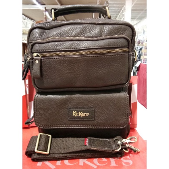 Original Kickers Leather Bag ,2 in 1 Sling Bag / Hand Carry Bag (KIC-S ...