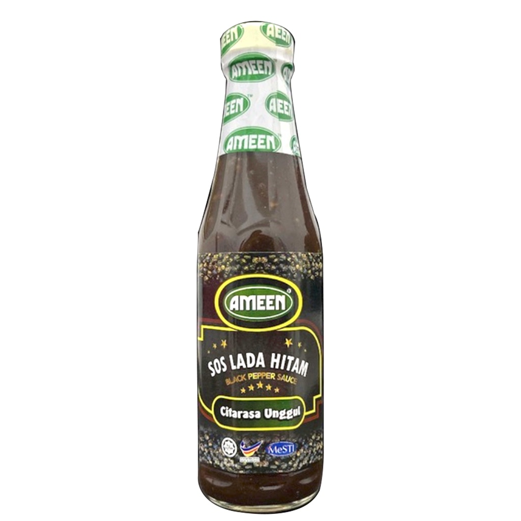 [Ameen] Sos Lada Hitam (340g) | Shopee Malaysia