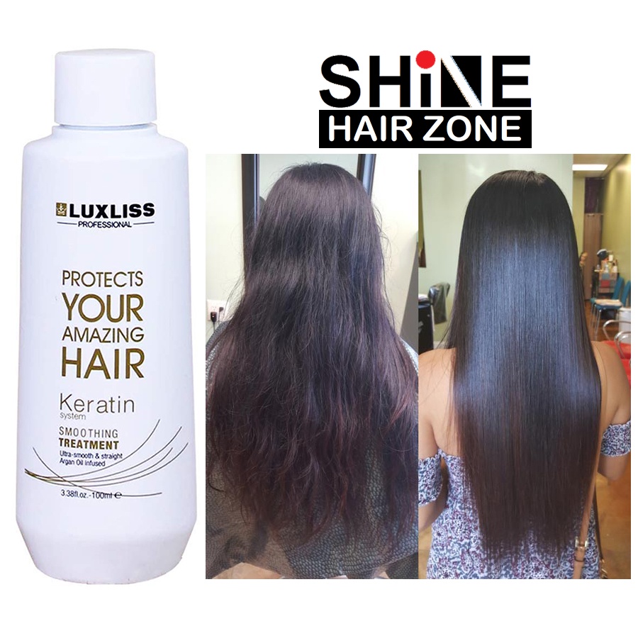 Luxliss Keratin Smoothing Treatment 100ml BRAZILLIAN Heat Straightening ...