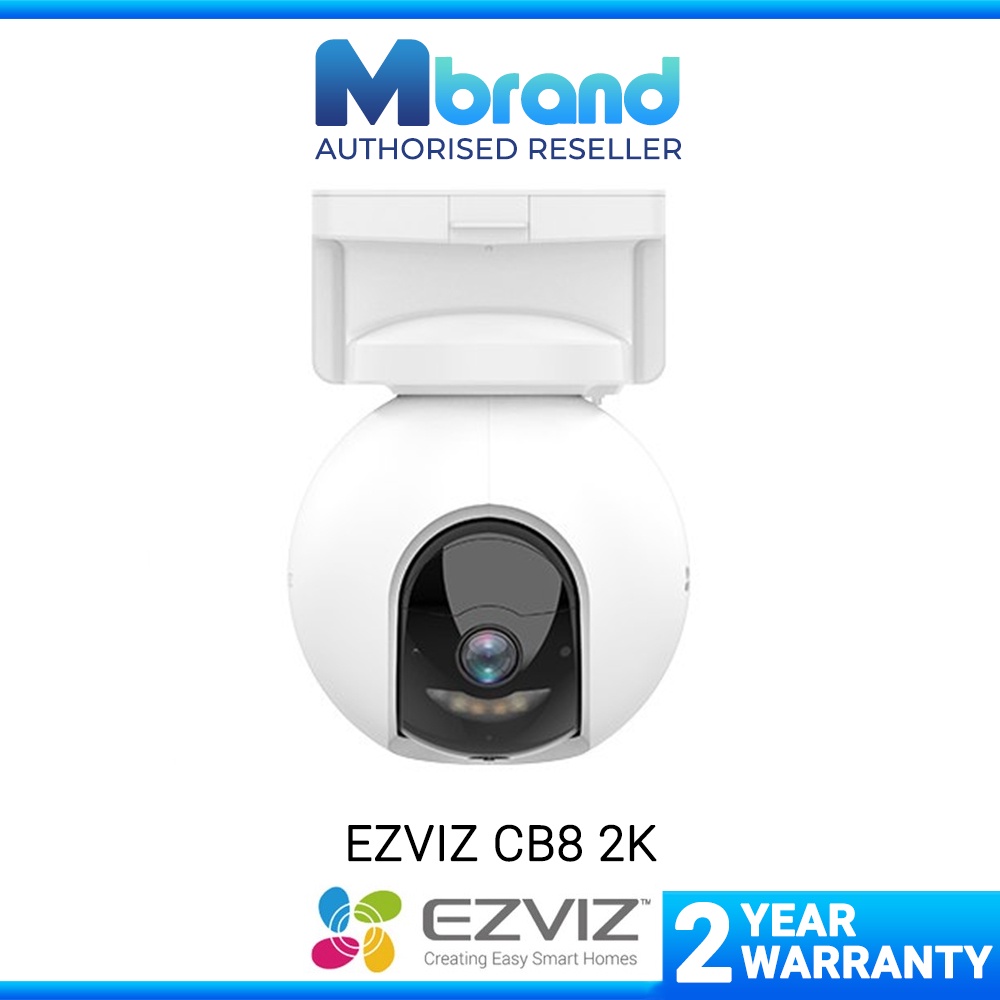 Ezviz CB8 2K 1296P Battery-Powered Pan & Tilt Wi-Fi CCTV Camera ...