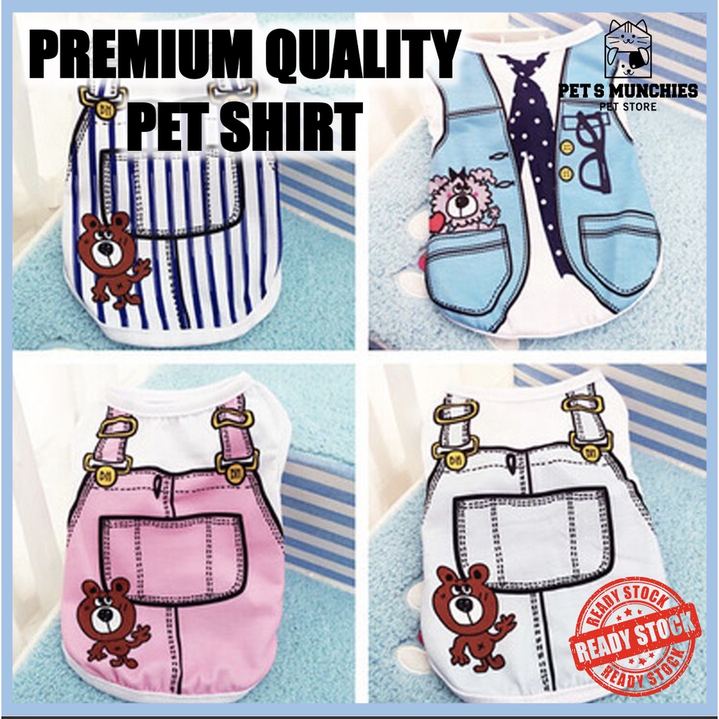 Ready Stock Baju Kucing Tali Leher Cat Cloth Cat T Shirt Cat Shirt Baju ...