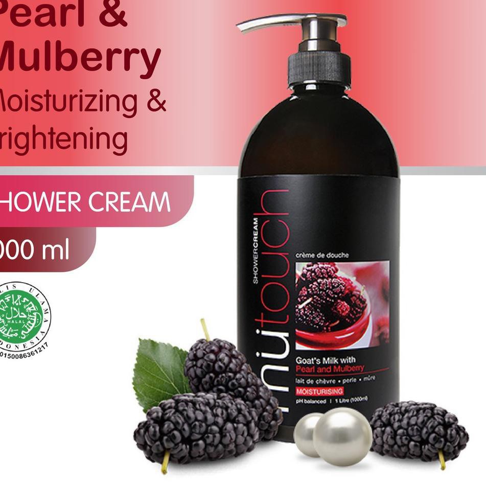 Mutouch / Mu Touch Shower Cream Goats Milk With Mulberry And Pearl ...