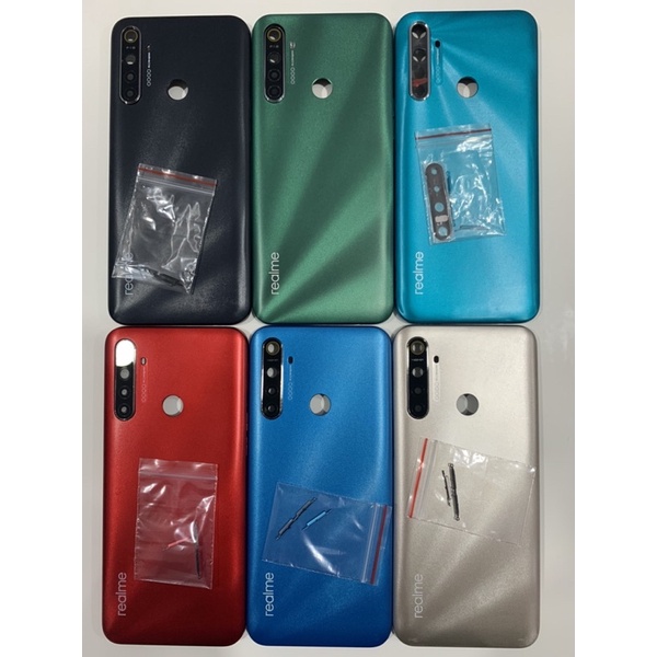 REALME 5i BATTERY BACK COVER WITH BUTTON ON OFF & VOLUME & CAMERA LENS ...