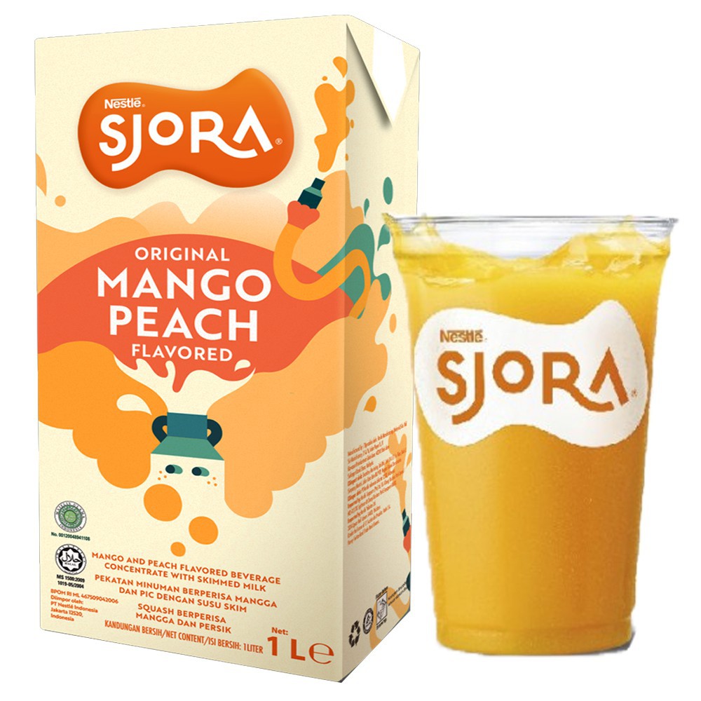 Nestle Sjora Mango Peach 1L | Shopee Malaysia