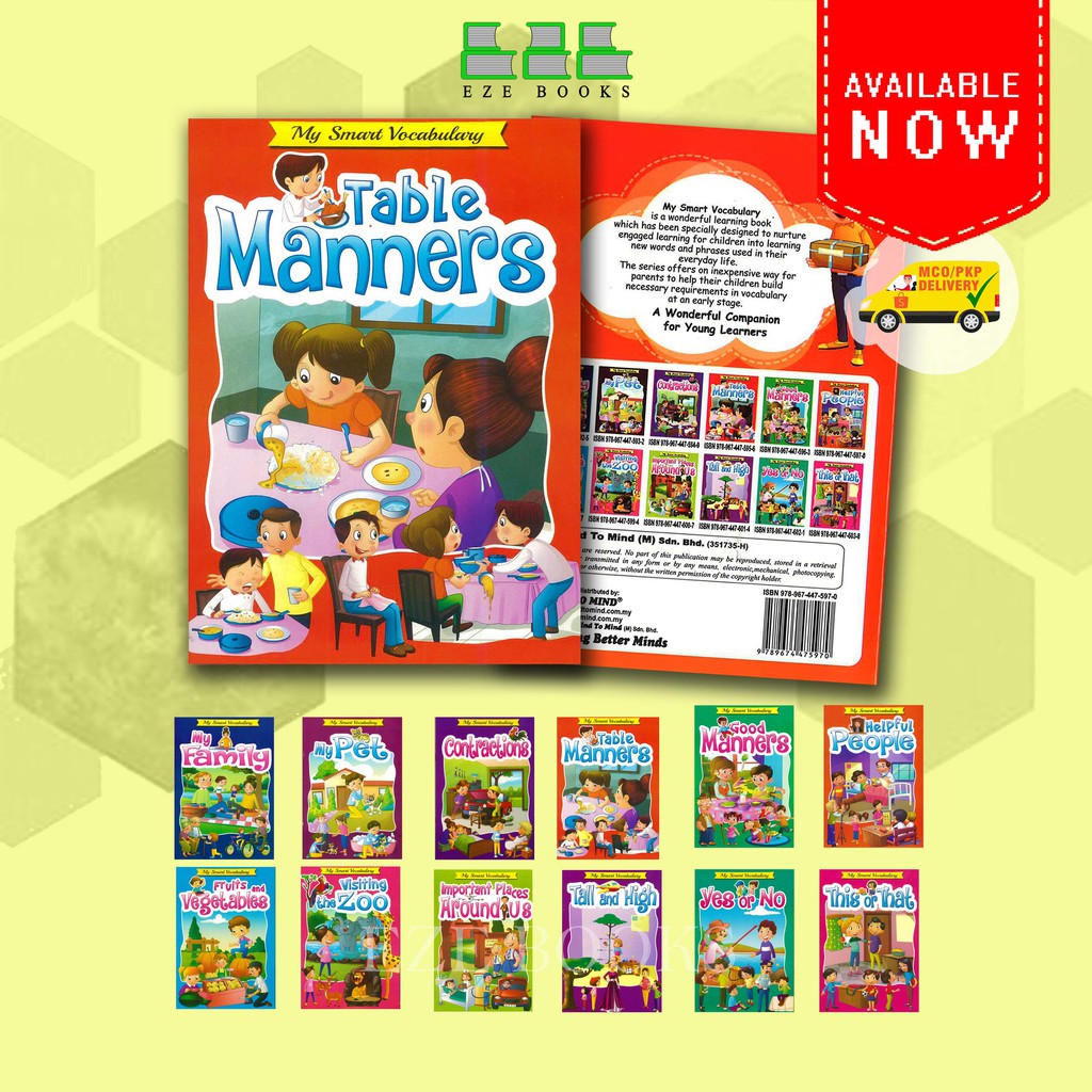 (EZE) ENGLISH STORYBOOK : MY SMART VOCABULARY SERIES WITH LARGE ...