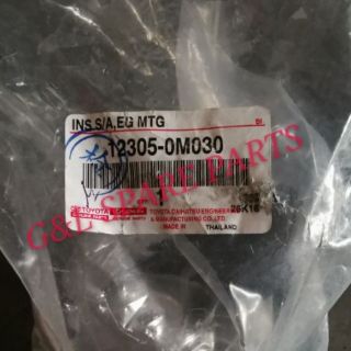 ENGINE MOUNTING (SET)(3PCS)ORIGINAL TOYOTA VIOS NCP42 (12371-0M030 ...