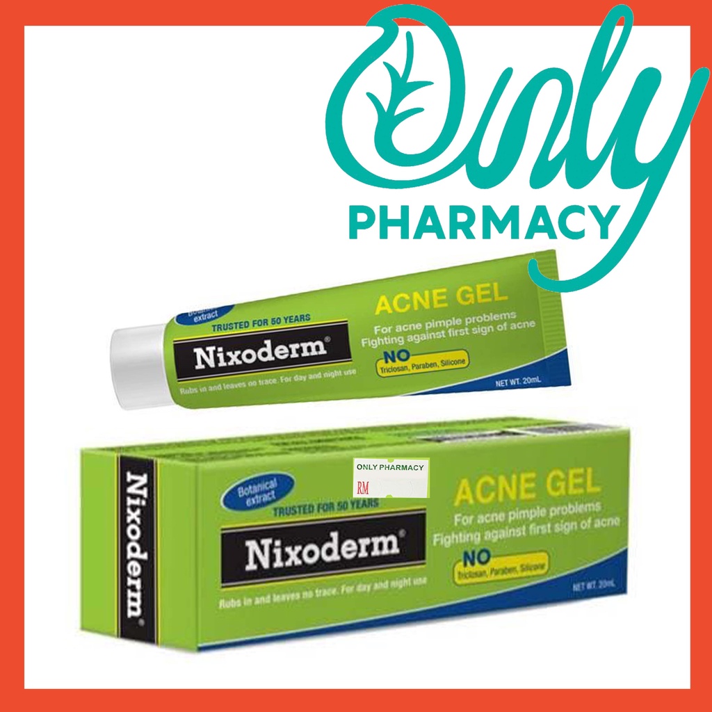 Nixoderm Acne Gel 20ml Shopee Malaysia