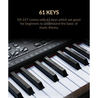 EK-61T BLW 61 Keys Electric Digital Piano Electronic Keyboard Package ...
