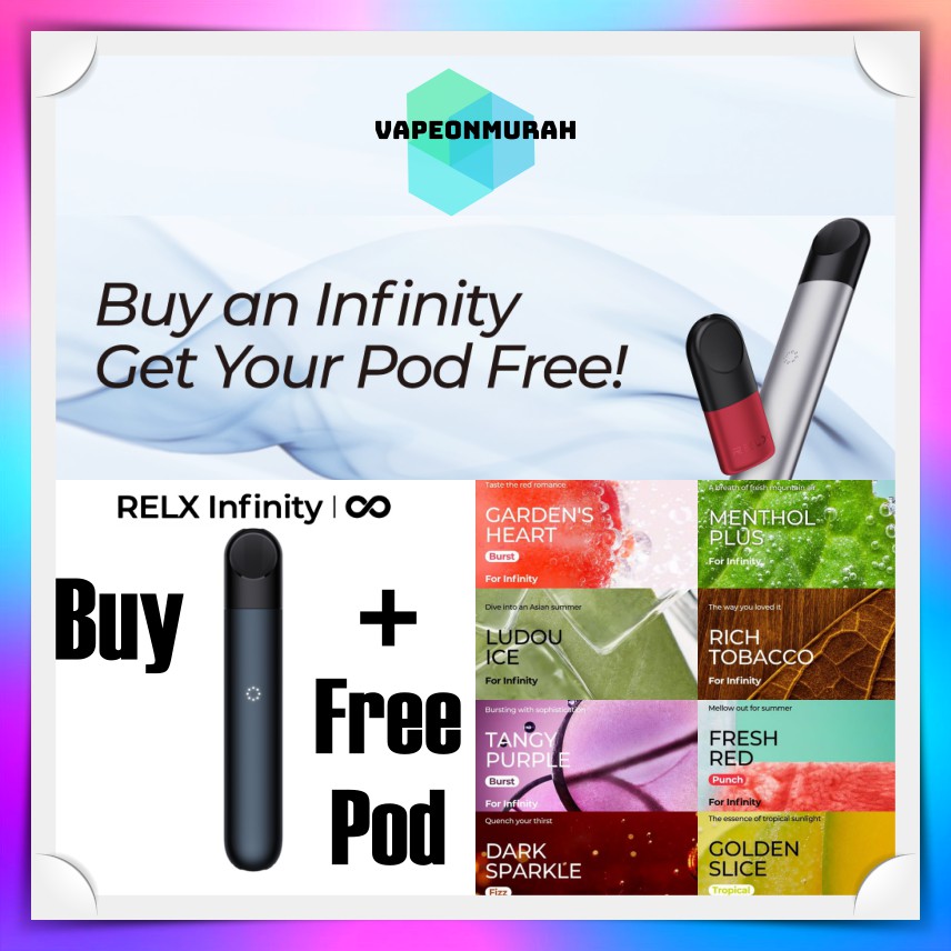 [ REDUCTION MYR 2.00 ] Original relx infinity single kit | relx ...