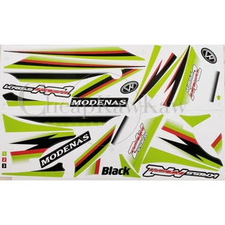MODENAS MR1 STICKER (2) // KRISS MR1 BODY COVER SET STICKER STICKER MR1 ...
