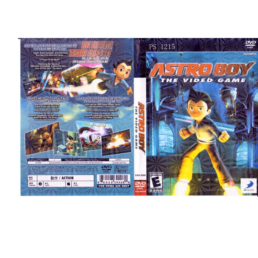 PS2 GAME COLLECTION ASTRO BOY THE VIDEO GAME | Shopee Malaysia