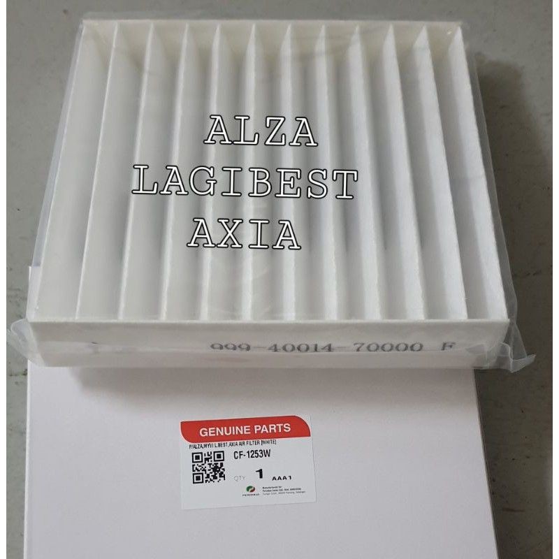 OEM AIR COND CABIN FILTER PERODUA MYVI 2011+ NEW MYVI ALZA AXIA BEZZA ...