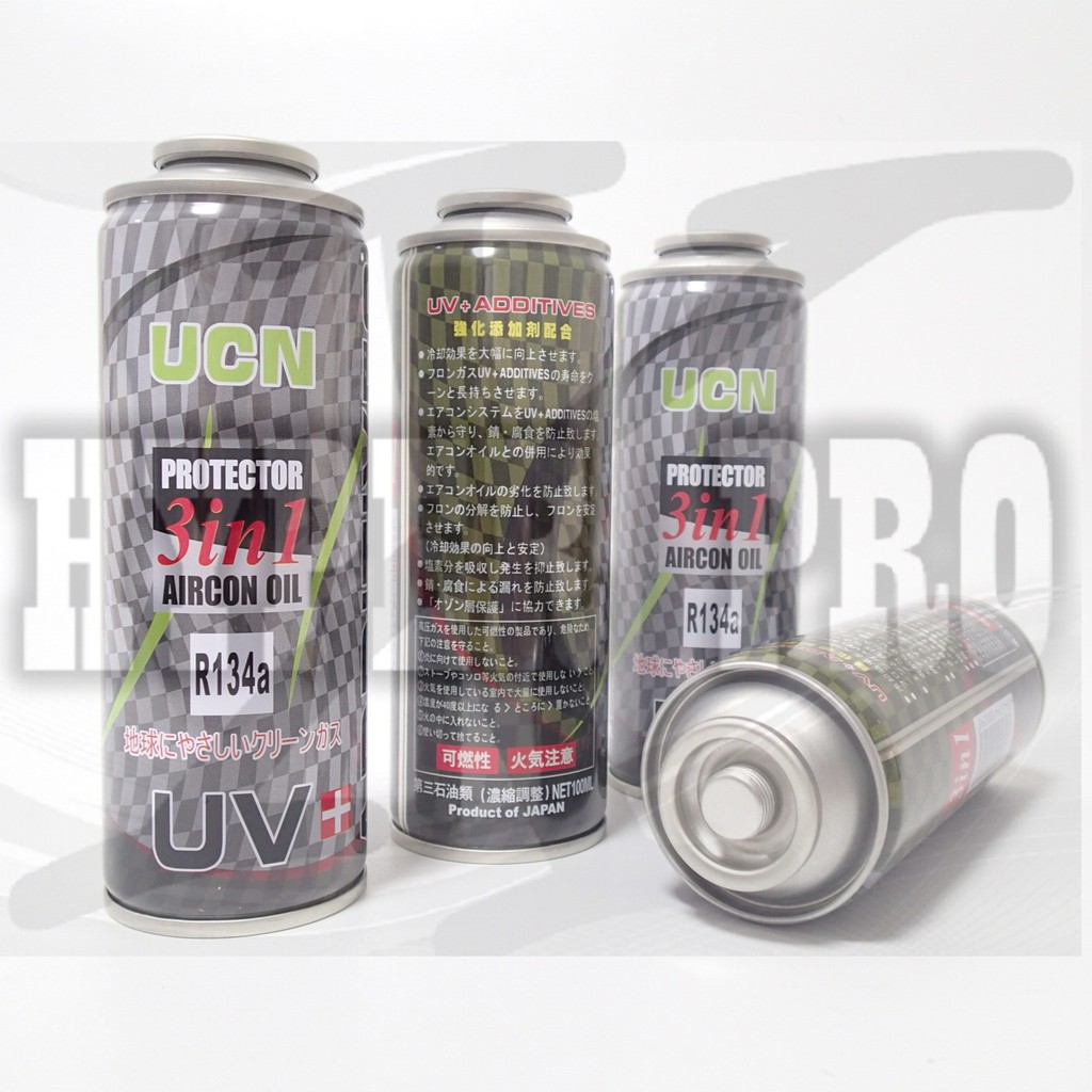 Japan R134a Air Cond Compressor Oil Treatment + UV Additives (100cc ...