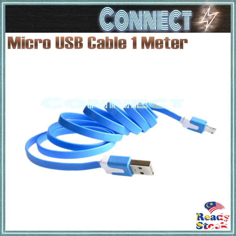 Micro USB Cable Wire 1Meter for NodeMcu ESP32 ESP8266 | Shopee Malaysia