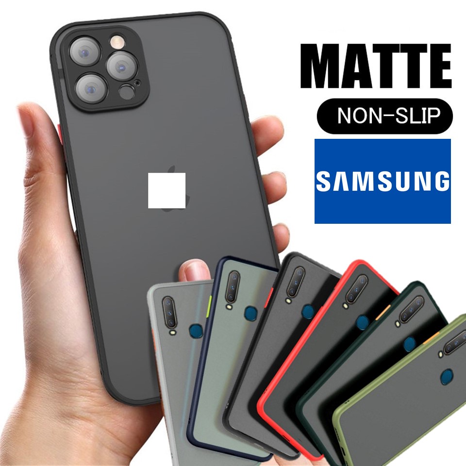 (Matte Case) SAMSUNG A02 A02S A03 A03S A04S A10S A11 A12 A13 A20 A30 A20S A21S A23 A31 A32 A33 ...