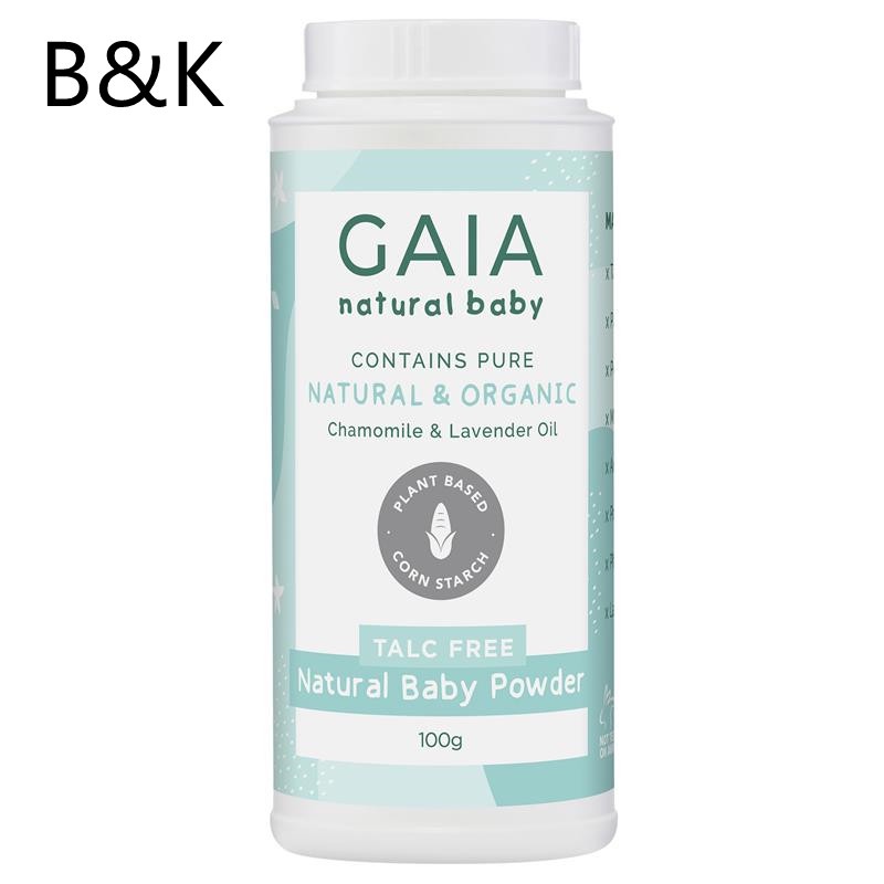 (Ready Stock)GAIA Natural Baby Powder 100g | Shopee Malaysia